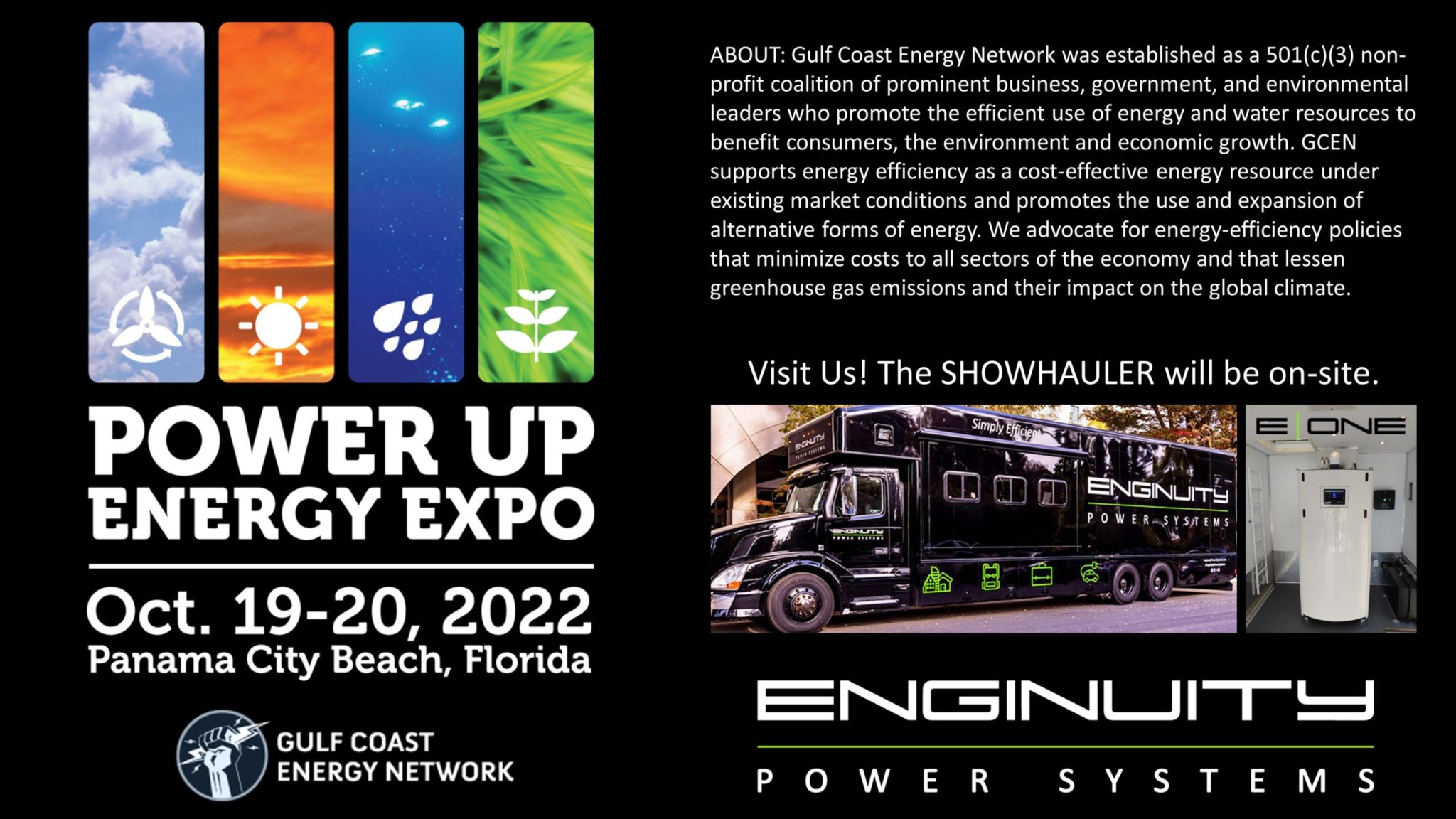 Power Up Energy Expo 2022 | Enginuity Power Systems