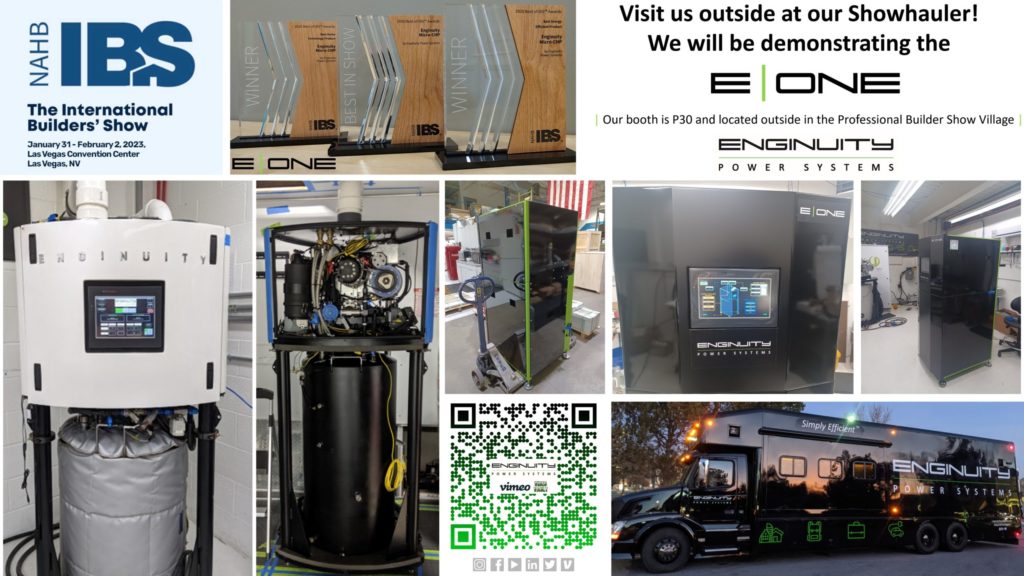 The International Builders’ Show 2023 | Enginuity Power Systems